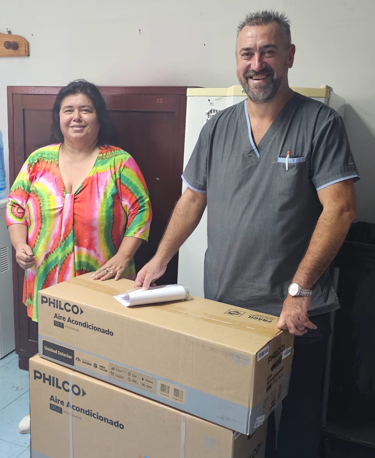 LA SENADORA NANCY MIRANDA DONÓ EQUIPOS DE AIRE ACONDICIONADO AL ...